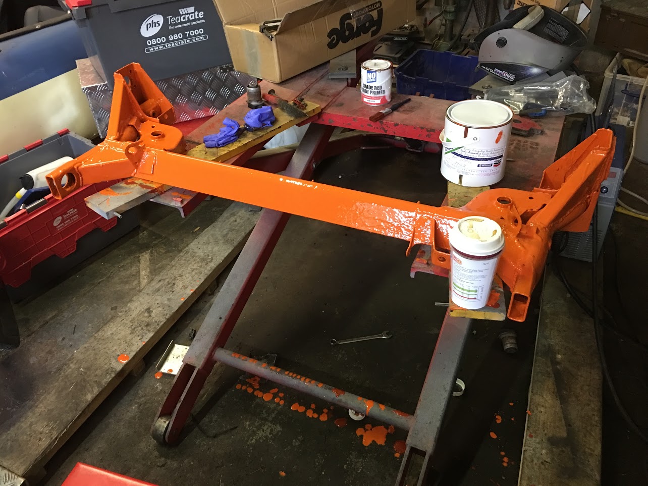 Rear Beam painted | ClioSport.net